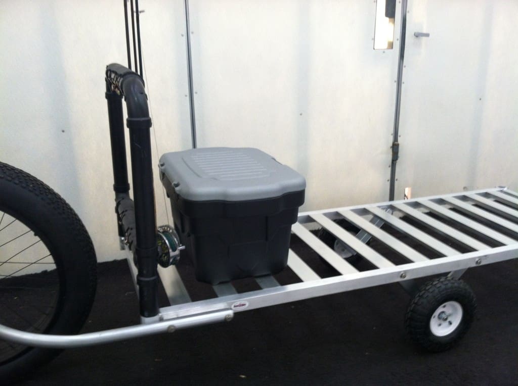 Bicycle Cargo Trailers - industry light-weight leaders - Bamboo Fly Rods