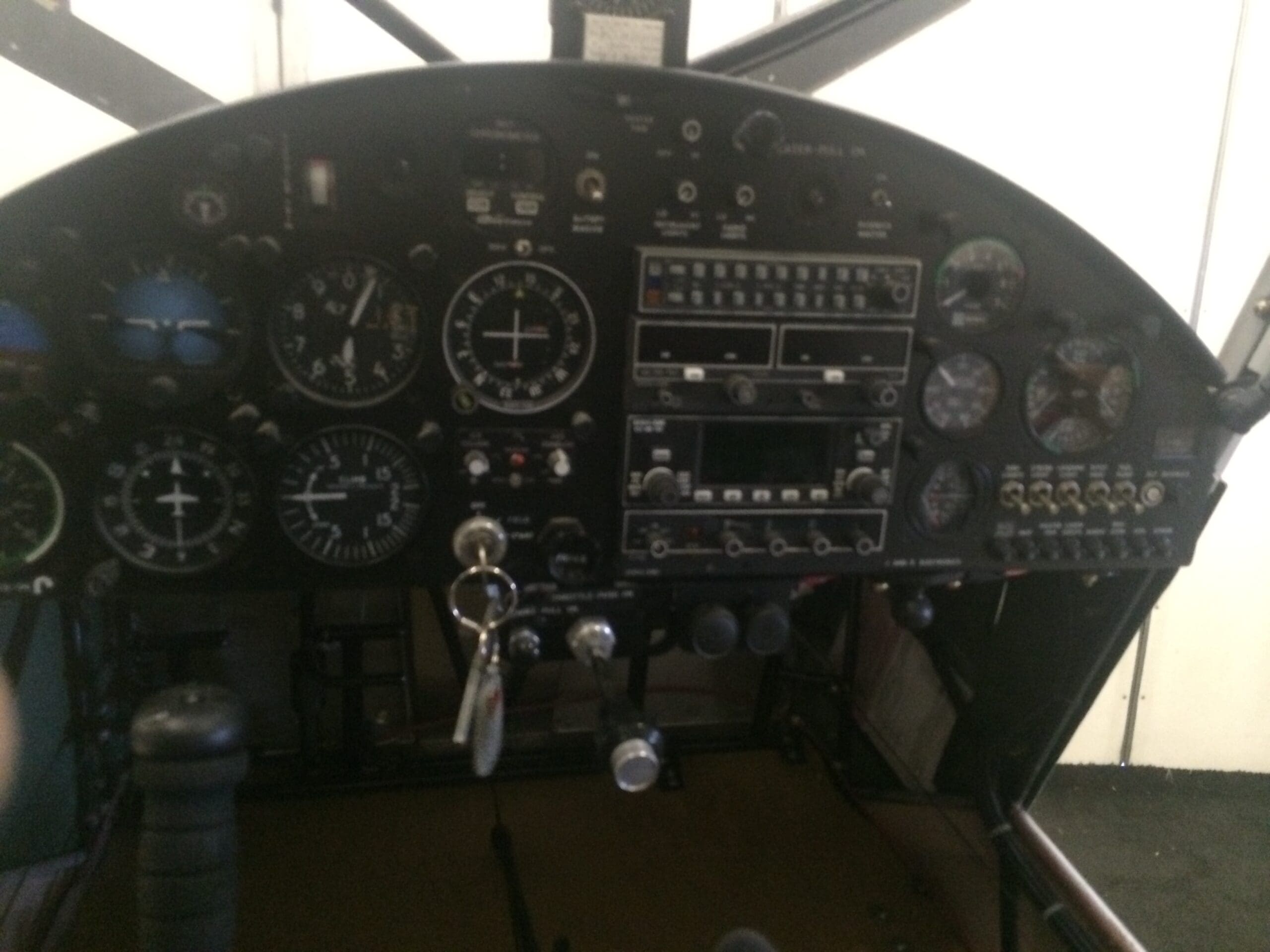 Kitfox Aircraft flight instruments- radios - Bamboo Fly Rods