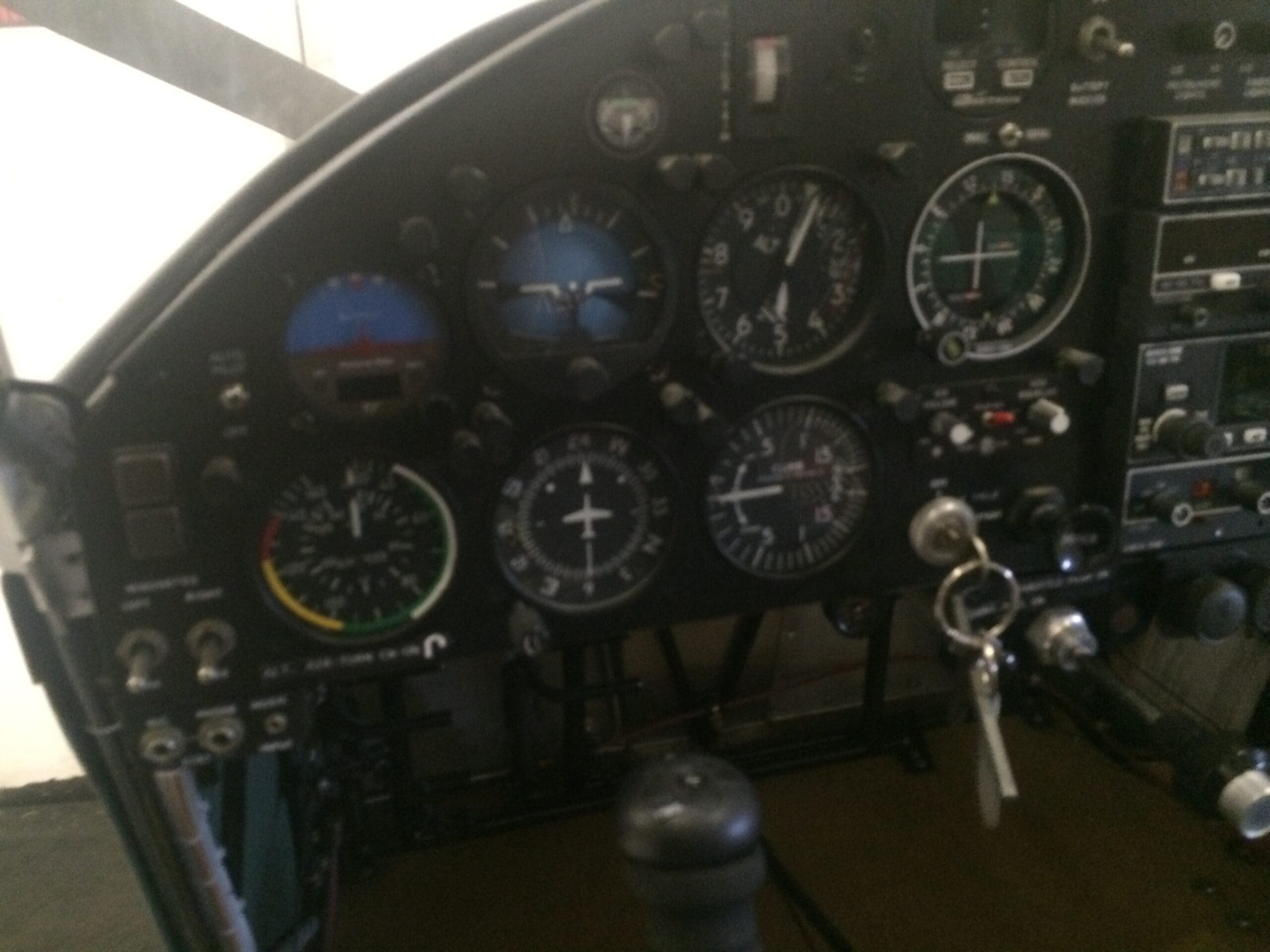 Kitfox Aircraft flight instruments- radios - Bamboo Fly Rods